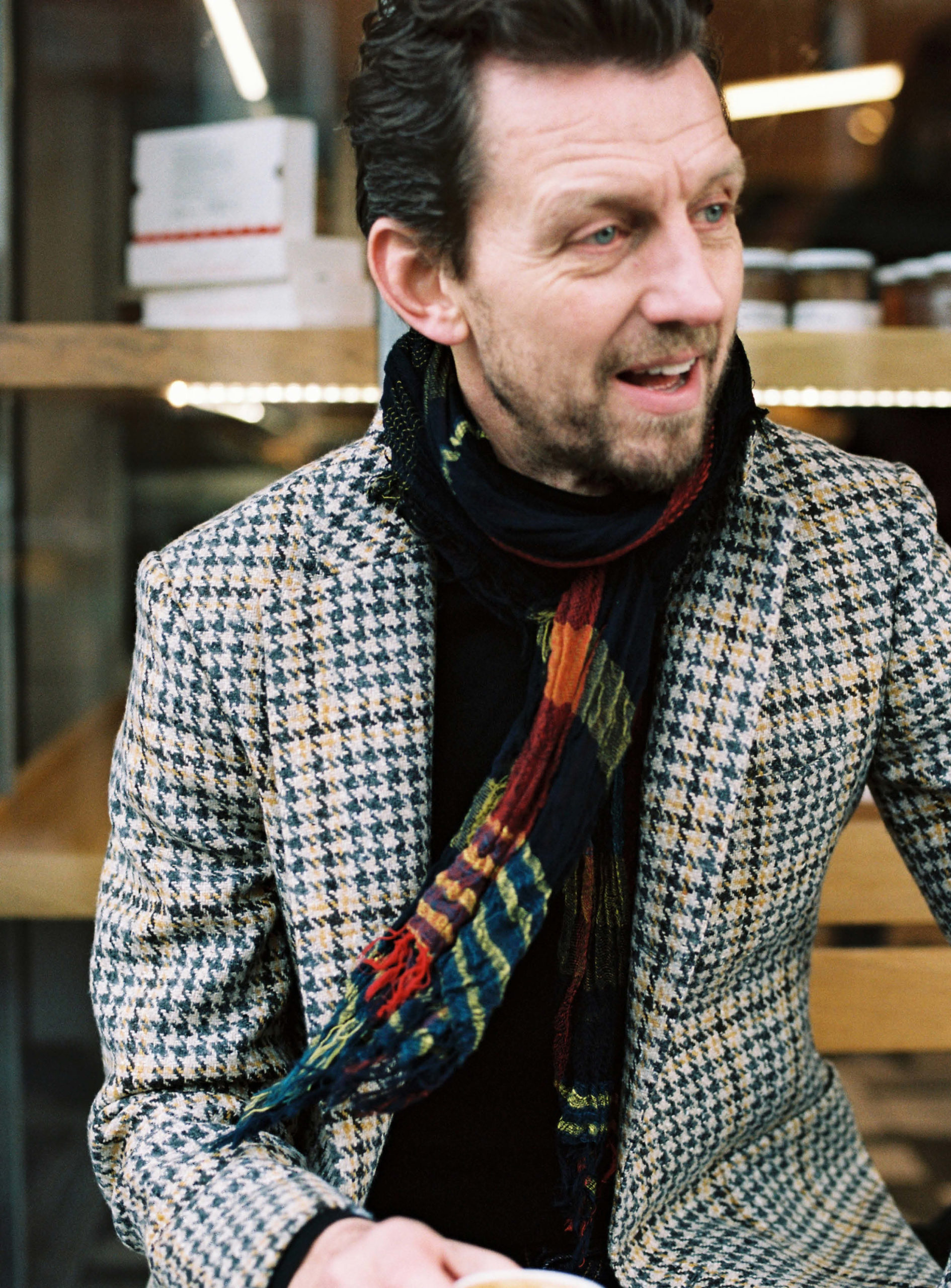 How to wear a scarf this Summer – Timothy Everest